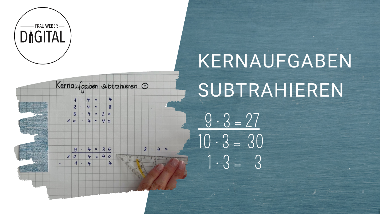 Frau Weber digital - Arbeitsblätter und Lernvideos für die Grundschule